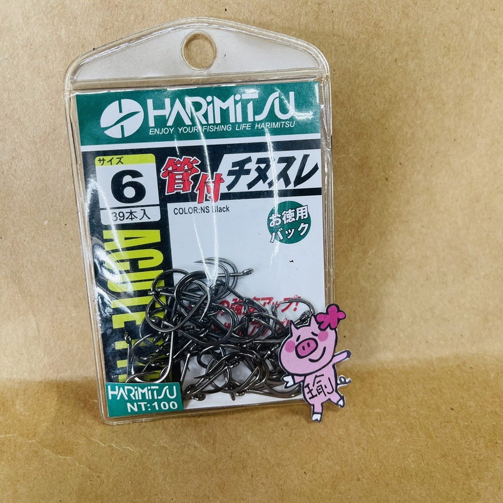 🐟小瑜釣魚趣🐟 泉宏 HARIMITSU 管付チヌスレ(NSB) 三角牙 鉤尖 無倒刺 烏溜鉤 | 蝦皮購物