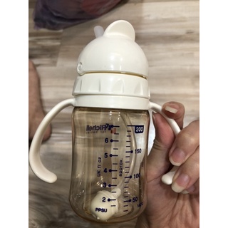 （全新）Richell日本利其爾PPSU吸管型哺乳瓶奶瓶200ML | 蝦皮購物