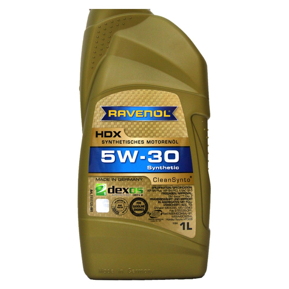 【易油網】RAVENOL HDX 5W30 SN+ 高效合成機油 低摩擦機油 LSPI | 蝦皮購物