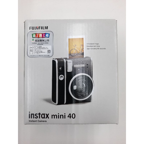 【好物推薦】 全新 Fujifilm instax mini40 富士馬上看拍立得相機 | 蝦皮購物