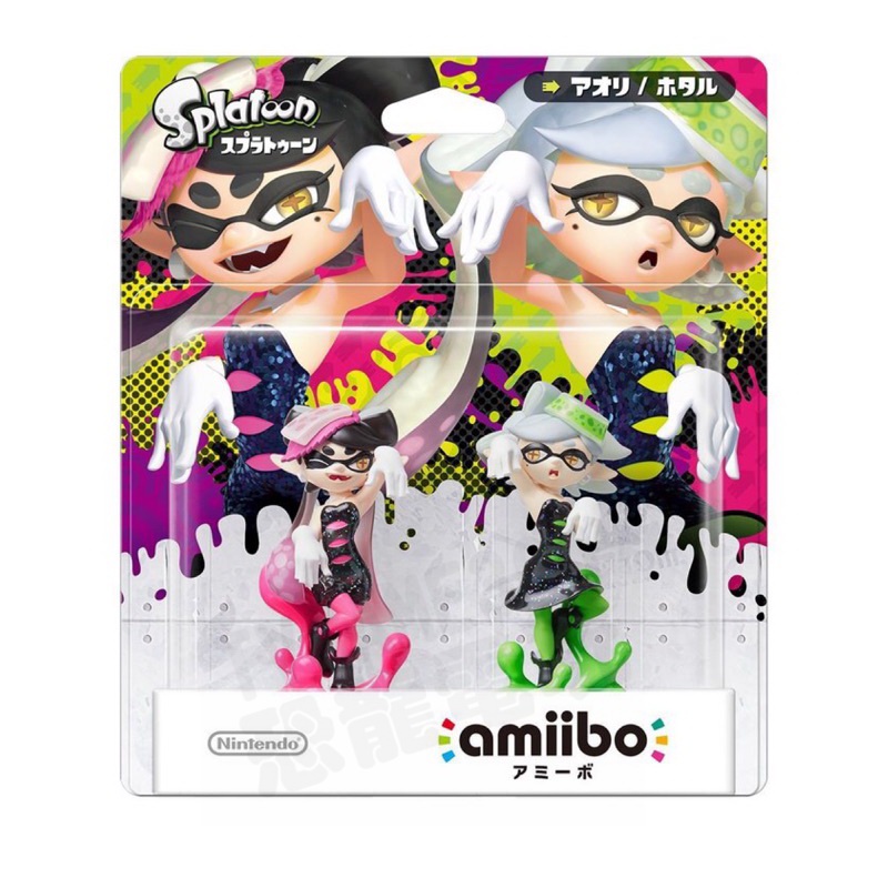任天堂 AMIIBO NFC SWITCH NS 漆彈大作戰 斯普拉遁 潮色姊妹 亞織 螢 小擬 小螢 SPLATOON | 蝦皮購物