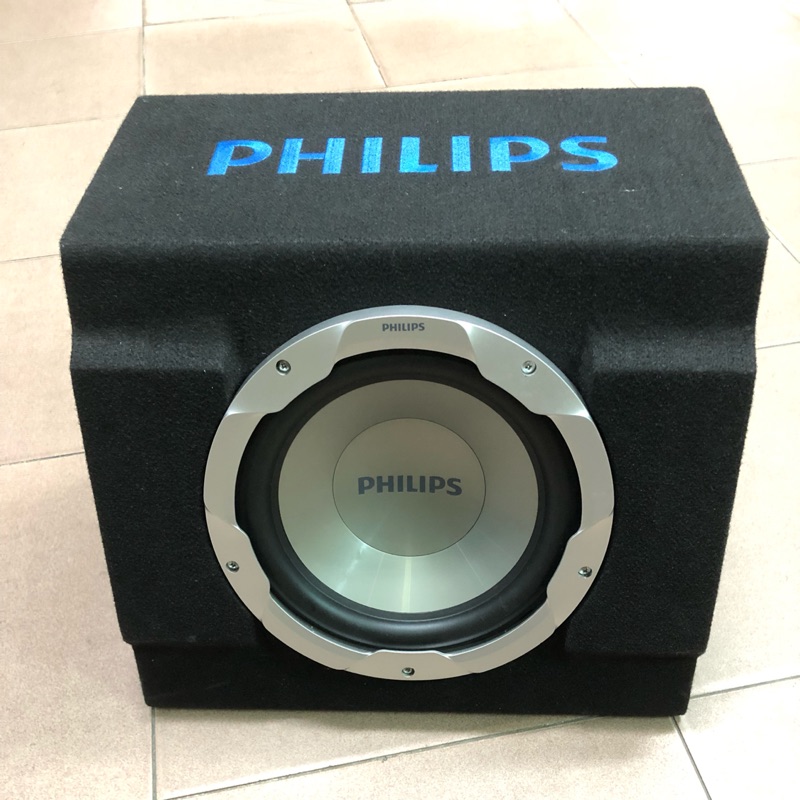 Philips csp1000 重低音喇叭（含專用音箱）無擴大機 | 蝦皮購物