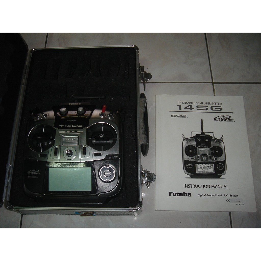(大樹的家): Futaba T14SG 2.4G FASSTest14動遙控器(不含接收)鋁箱版大特價 | 蝦皮購物