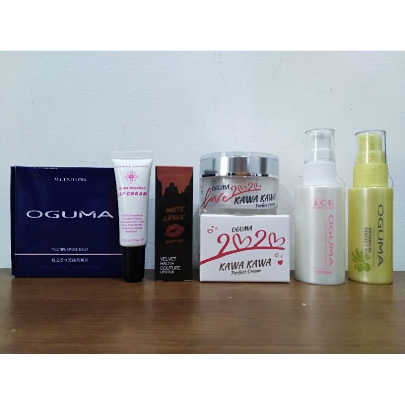OGUMA 秘之湧水美媒萬用膏、全能植萃護理油、水養肌保濕精華、絲絨訂製唇膏、KAWA白金極緻全效乳霜、菊薊修護活膚霜 | 蝦皮購物