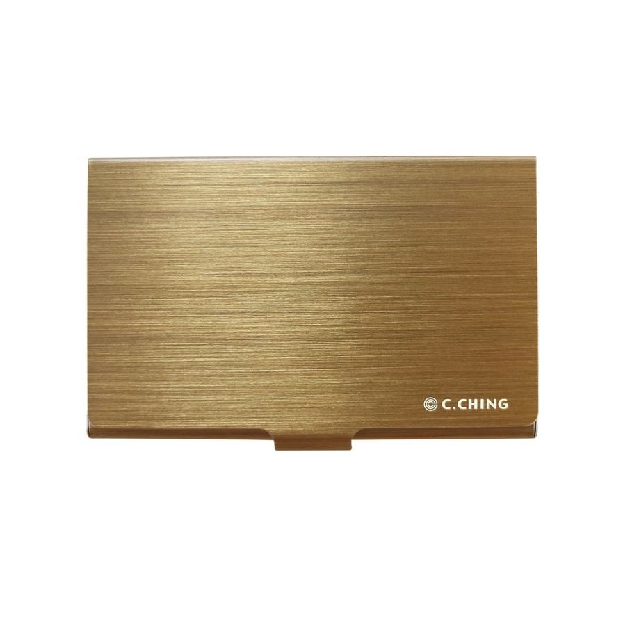 不鏽鋼名片盒(金)-Calm CT-110B (墊腳石購物網) | 蝦皮購物