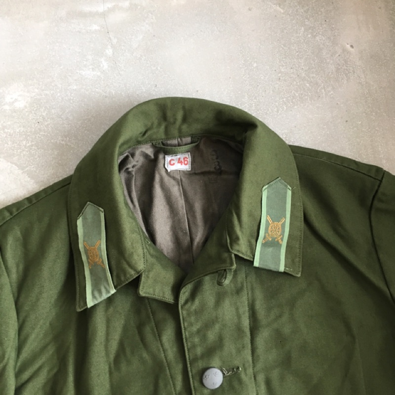 瑞典公發 80s Swedish Field Jacket 四口袋 野戰夾克 軍外套 歐洲軍品 古著 vintage | 蝦皮購物