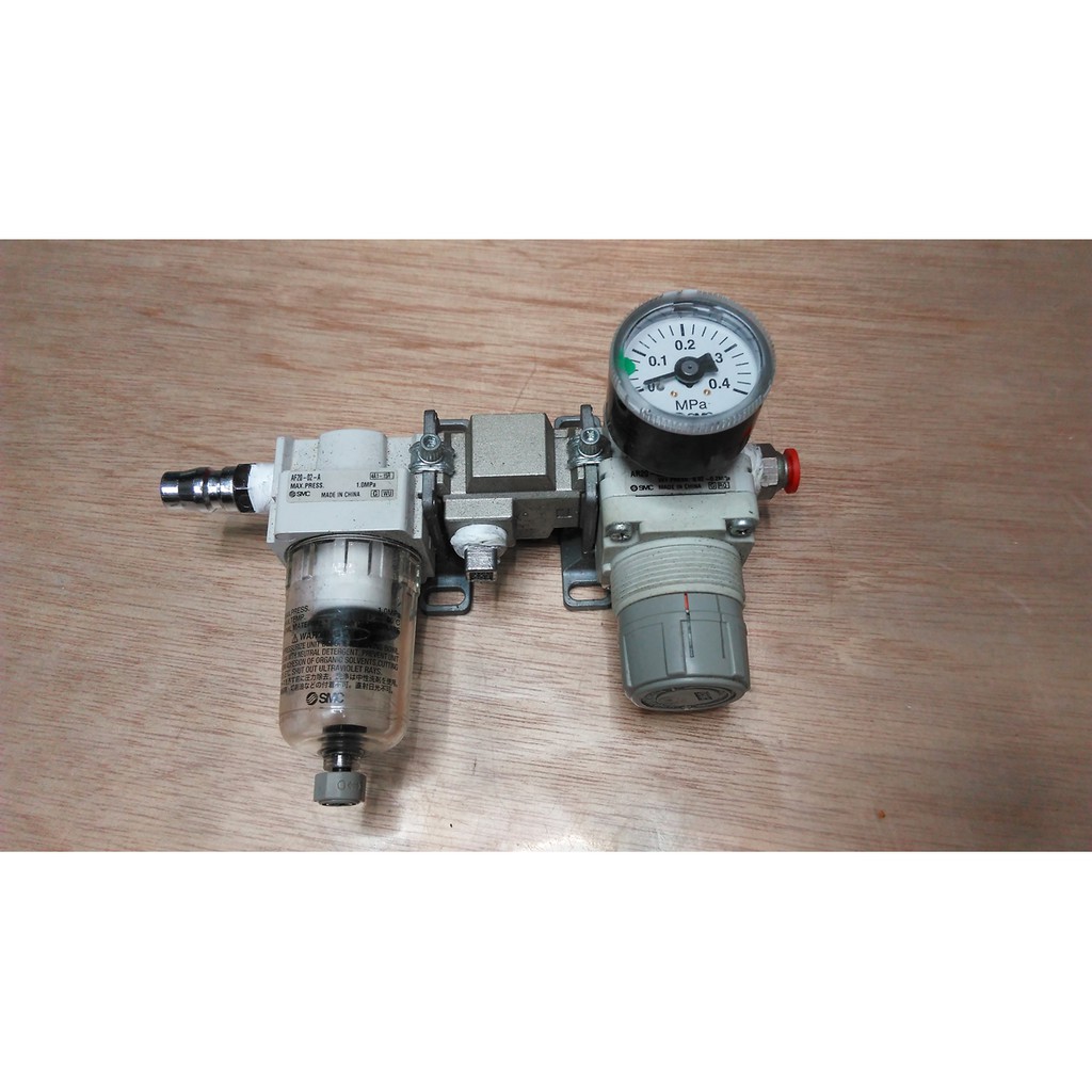二手SMC空氣過濾器AF20-02-A+調壓閥AR20-02-1N-A | 蝦皮購物