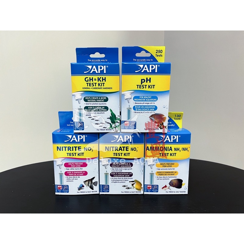 【豐盛】API 魚博士NH3 NH4/KH GH/NO2/NO3/PH測試劑 水質檢測 水質試劑 | 蝦皮購物