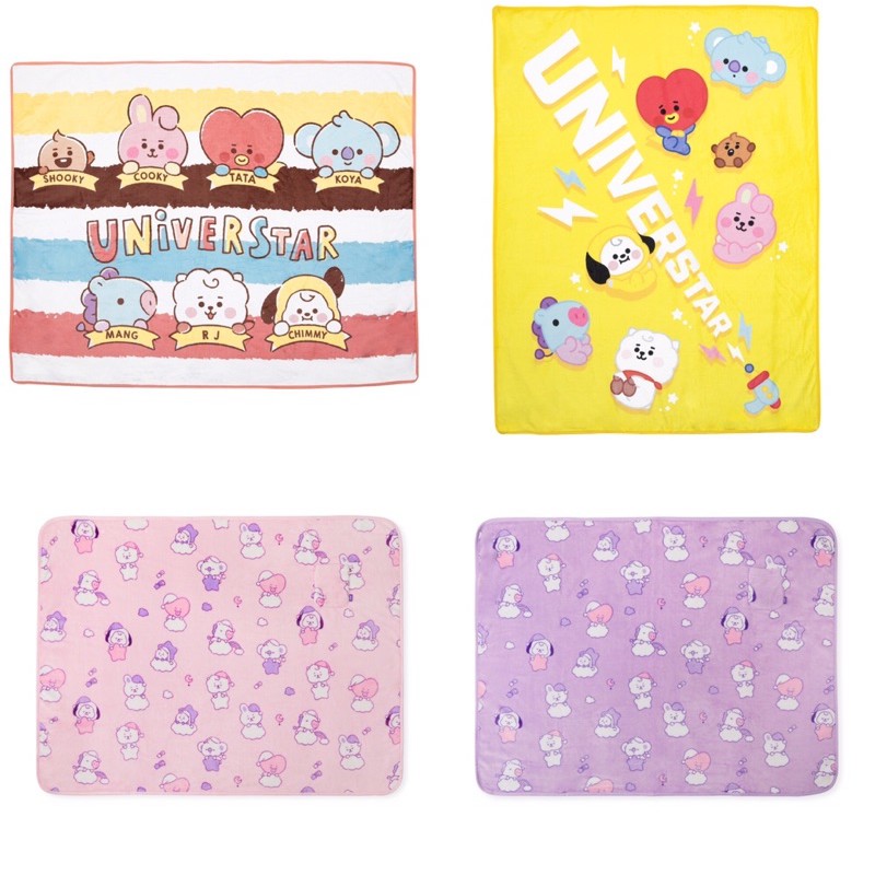 正版 BT21 （BABY)毯子 毛毯 冷氣毯 BT21 毯子 毛毯 冷氣毛毯 毯子 | 蝦皮購物