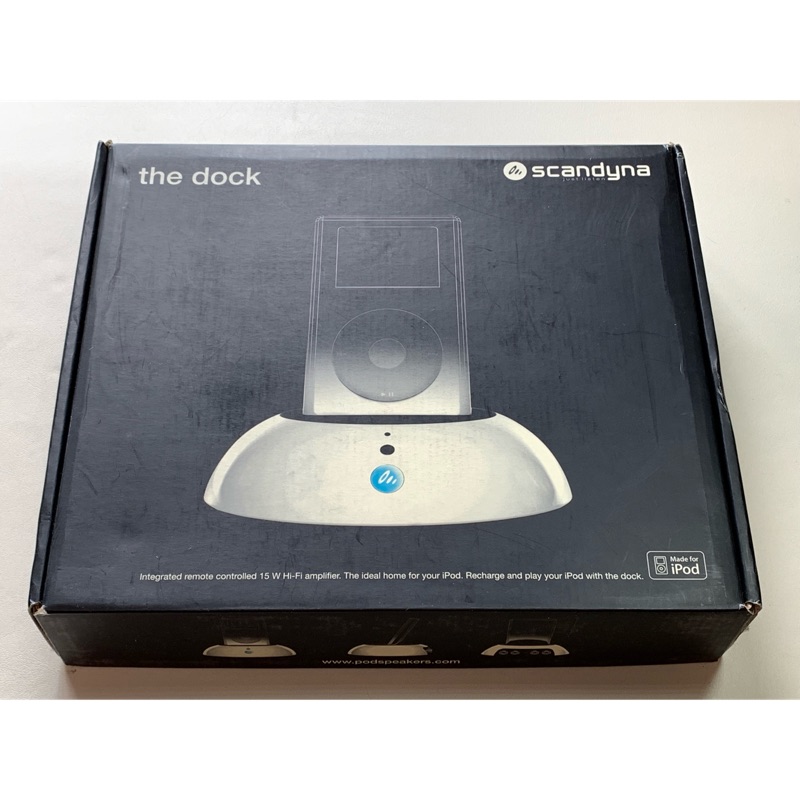 [中古良品隨意賣]Scandyna，the dock，iPod 底座擴大機 | 蝦皮購物