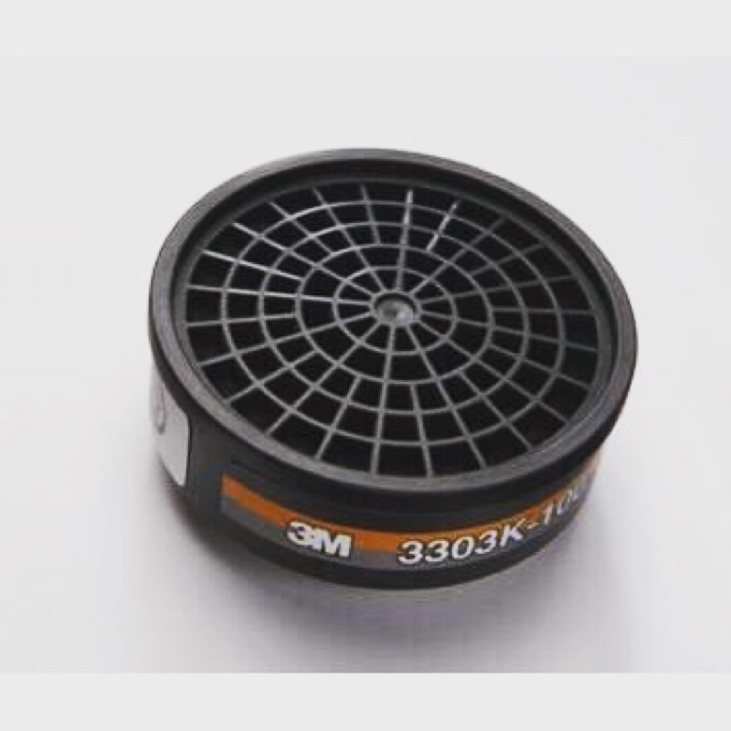 3M 3303-K100有機酸性氣體濾毒罐 噴灑農藥 3M3200/3MHF-52單罐式防毒面具適用 | 蝦皮購物