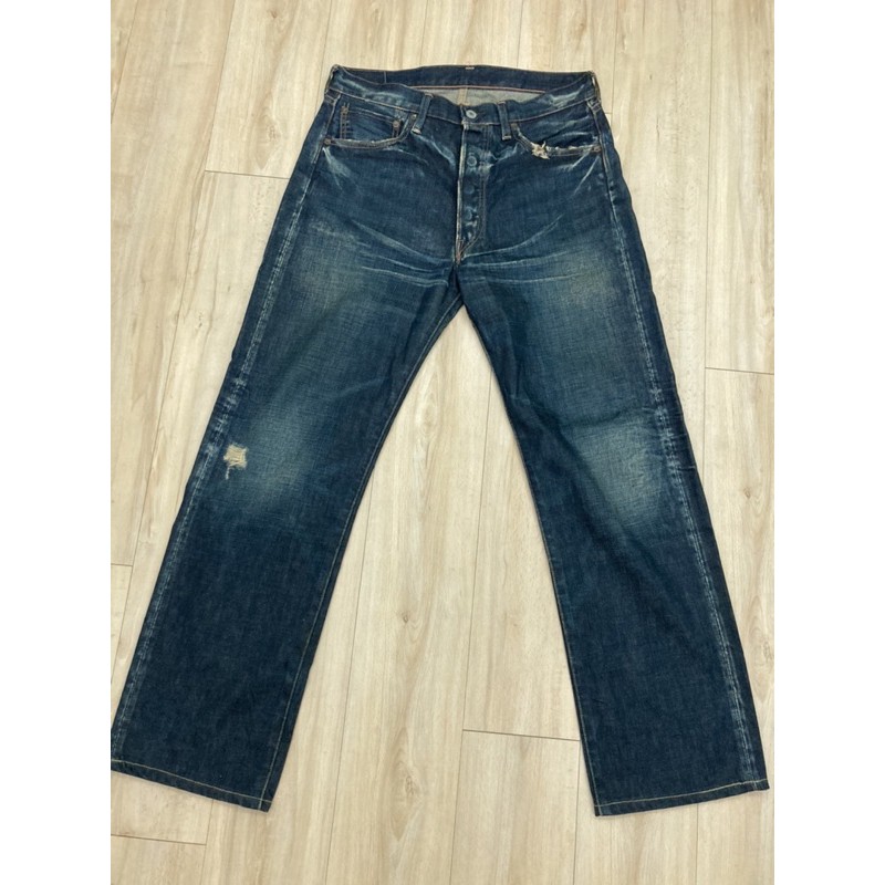 Levi’s LVC 55501 W34L36 抓皺破壞 日本製 | 蝦皮購物