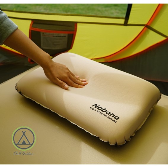 [桃園/新北店面24H出貨]NOBANA 3D自動充氣枕頭 充氣枕頭 枕頭 枕 旅行便攜頸椎枕 午休靠枕 野營 露營 | 蝦皮購物