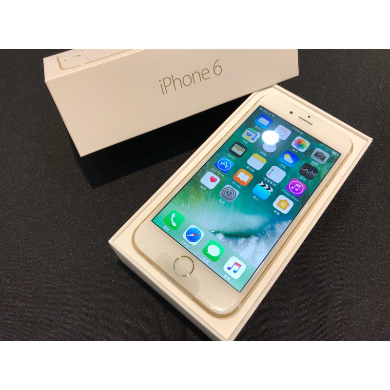 台哥大2017版 金色iPhone6 32G 整新機 盒裝序號不同 保固至今年6/13號 | 蝦皮購物