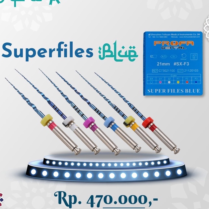 Endofile Profa Superfiles 藍色牙髓 | 蝦皮購物