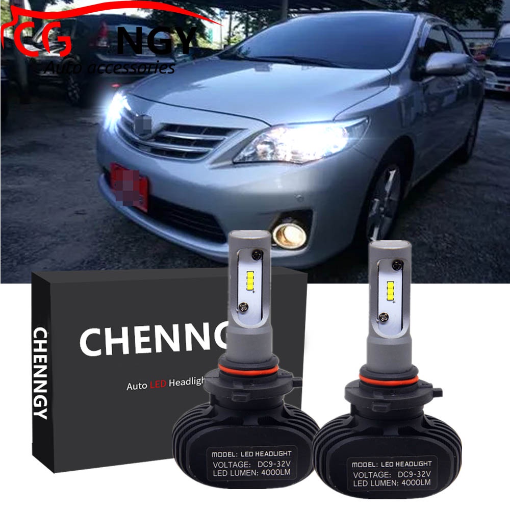 豐田 適用於 Toyota Altis(E140)、2006-2013 CG LED 前照燈前照燈燈泡套件替換鹵素 2 | 蝦皮購物