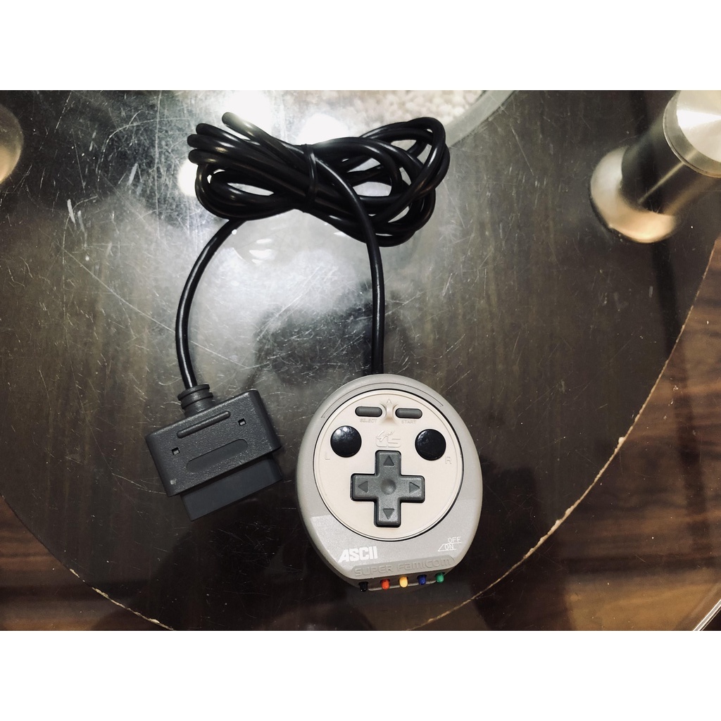 土城可面交現貨稀少超級任天堂原廠超任 SFC SNES用ASCII Stick Super L5 controller | 蝦皮購物