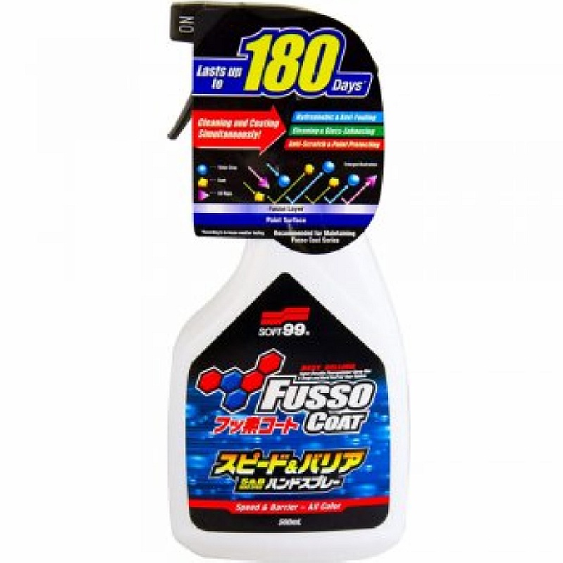 《全》 SOFT99 氟素鍍膜保養噴劑 W313 耐久180天 一噴一擦超輕鬆 撥水防汙 氟素基底鍍膜 車漆保養首選 | 蝦皮購物