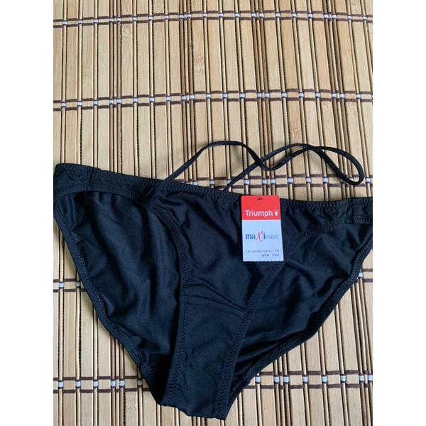 黛安芬～74-2690 Party Bra比基尼繞頸美背內衣同款內褲 M L EL | 蝦皮購物