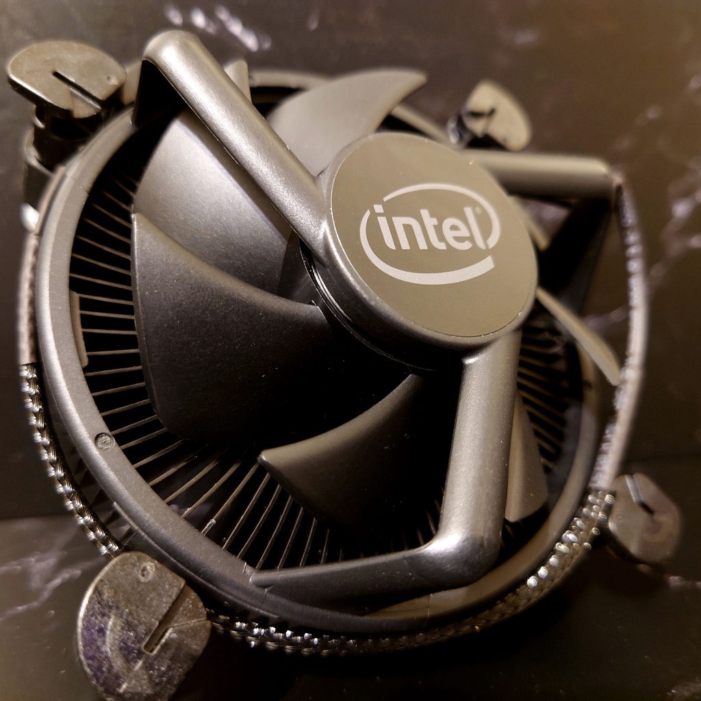 【Intel】原廠 銅底 黑化 風扇 CPU散熱器 115X 1200 Cooler Master Foxconn | 蝦皮購物