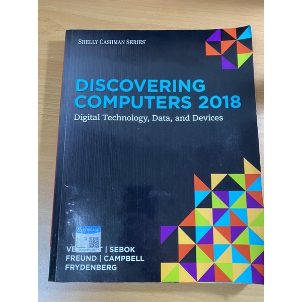 [資管用書]計算機概論用書DISCOVERING COMPUTERS 2018,Digital Technology… | 蝦皮購物