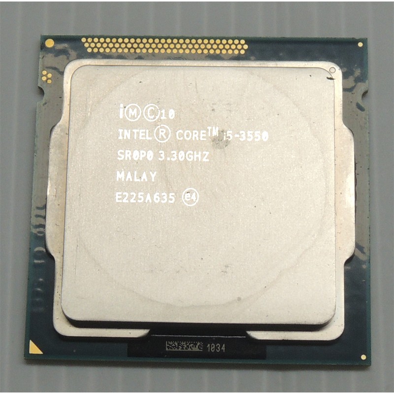 Intel® Core i5-3550 Processor (6M Cache, up to 3.70 GHz) | 蝦皮購物