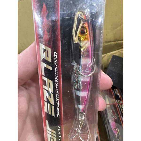日本 Cross Factor Blaze Jig 岸拋 鐵板 微鐵 路亞 入門推薦 付鉤 平價鐵板 船釣 小鐵 鮪魚 | 蝦皮購物
