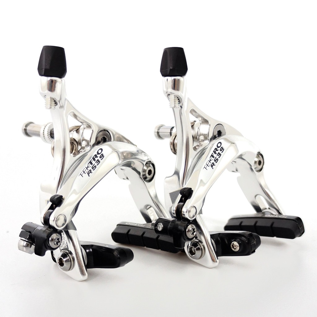 彥豪鋁合金C型大行程自行車公路車銀色煞車夾器TEKTRO R539 47-59mm Bike Barke Caliper | 蝦皮購物