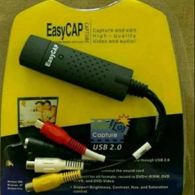 Av 到 USB easycap 轉換器 utv007 支持 android | 蝦皮購物