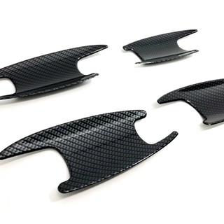 圓夢工廠 Benz 賓士 E W213 E350 E400 E450 E43 E53 E63 碳纖紋車門把手防刮門碗內襯 | 蝦皮購物