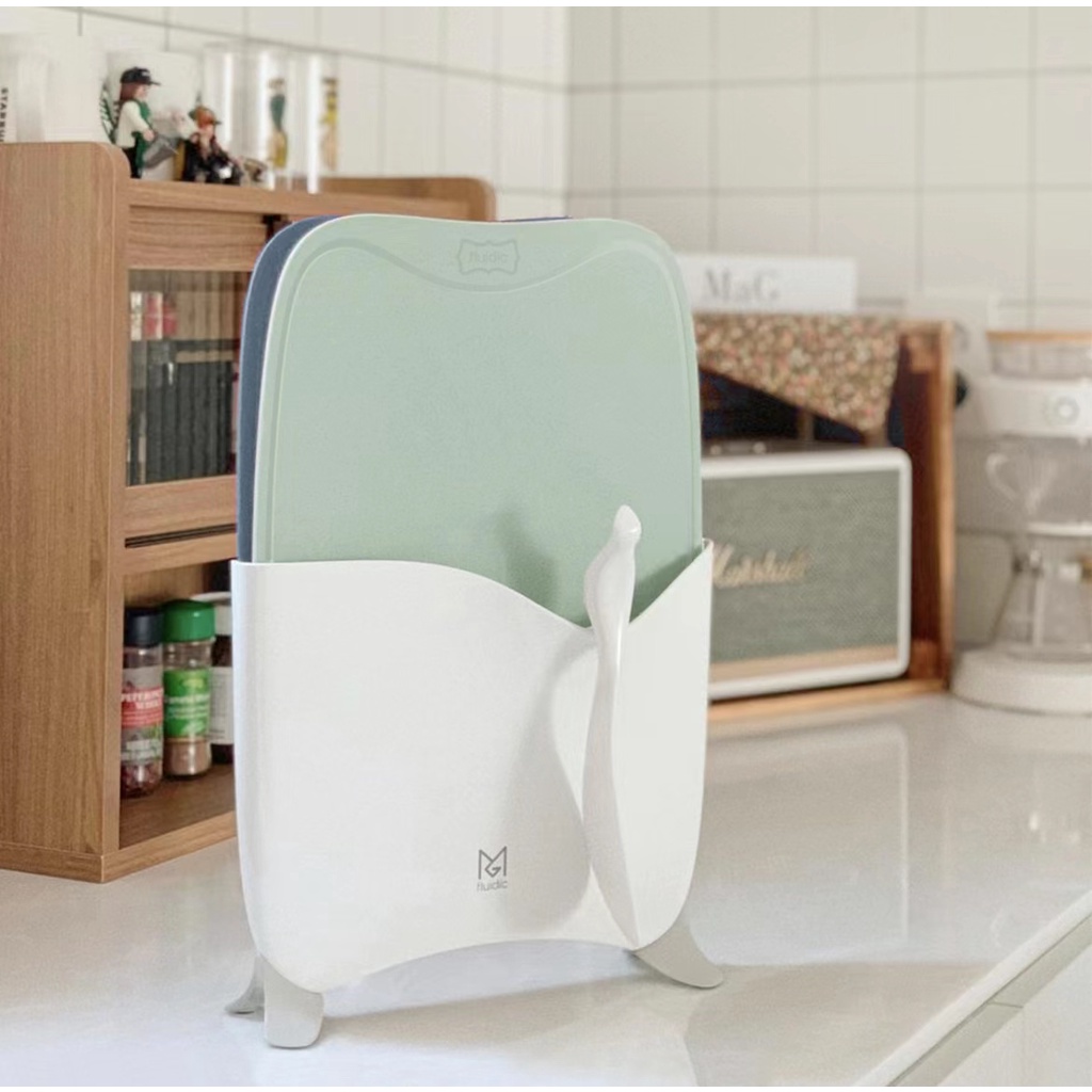 （現貨)MGMC TPU環保抗菌砧板組 韓國製 砧板2p+砧板架+造型飯匙 韓國直送 | 蝦皮購物