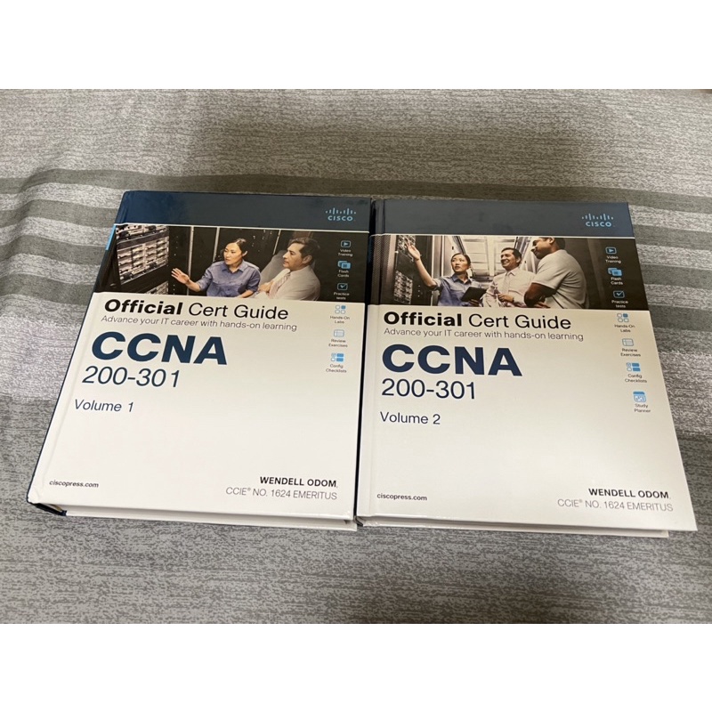 Cisco CCNA 200-301 Official Cert Guide Volume1+2 全新現貨只有一組 | 蝦皮購物