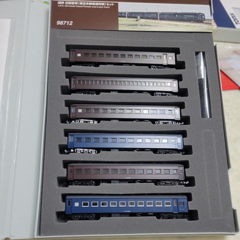 全新 TOMIX 98712 舊型客車 國鐵 東北本線普通列車 6輛 N規 | 蝦皮購物