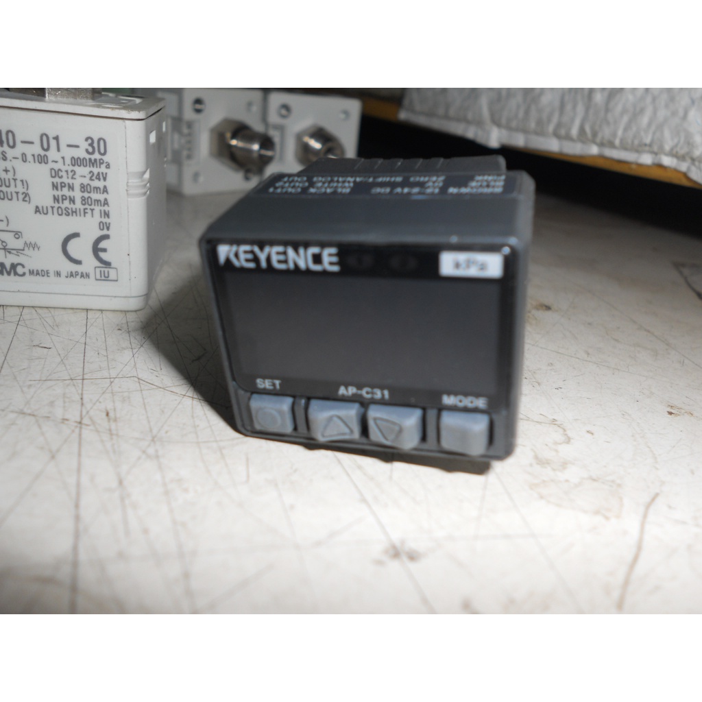 日本 KEYENCE 真空壓力感測器 AP-C31 主模組 負壓型 NPN(D1) | 蝦皮購物
