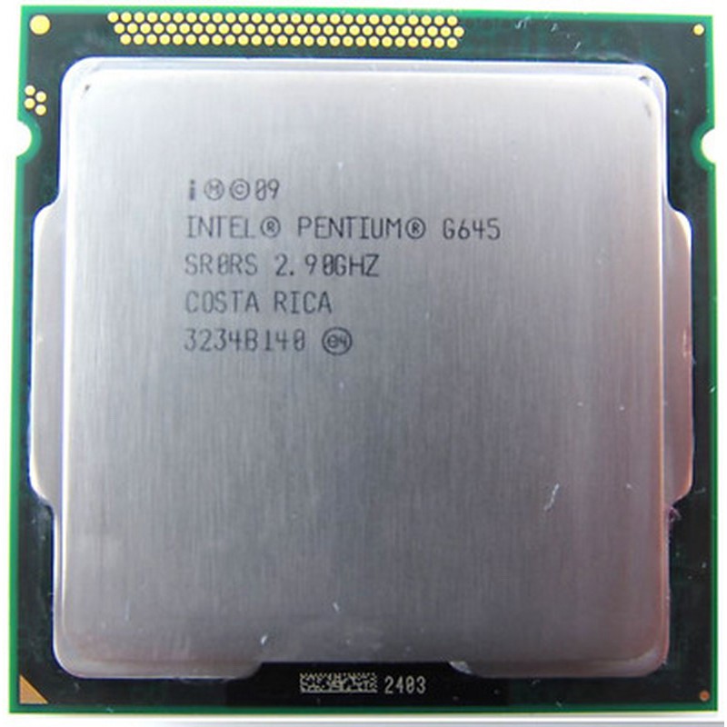 Intel Pentium G645 雙核CPU / 1155腳位/ 2.9G / 3M 內建顯示、散'裝、無含風扇 | 蝦皮購物