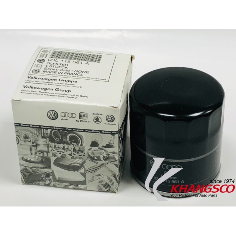 【KITCO】保證歐洲原廠03L115561機油濾芯Audi Skoda VW A1 Fabia Rapid Polo | 蝦皮購物