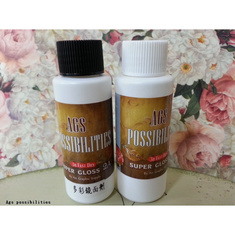 AGS蝶古巴特專用 / 多彩鏡面劑(透明)60G+30G組 | 蝦皮購物