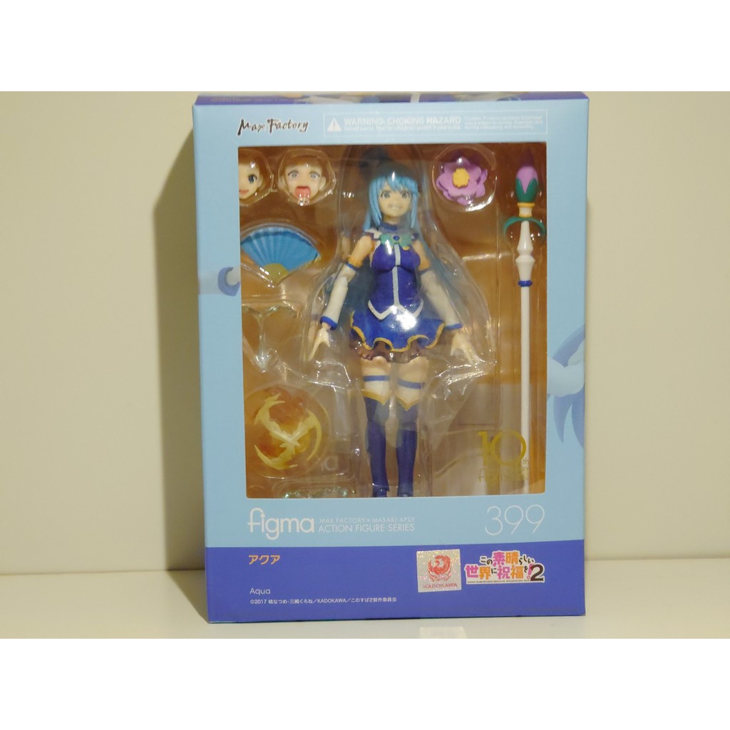 降價 現貨 為美好的世界獻上祝福 Konosuba 阿克婭 水之女神 Aqua 可動模型 figma 399 一般版 | 蝦皮購物