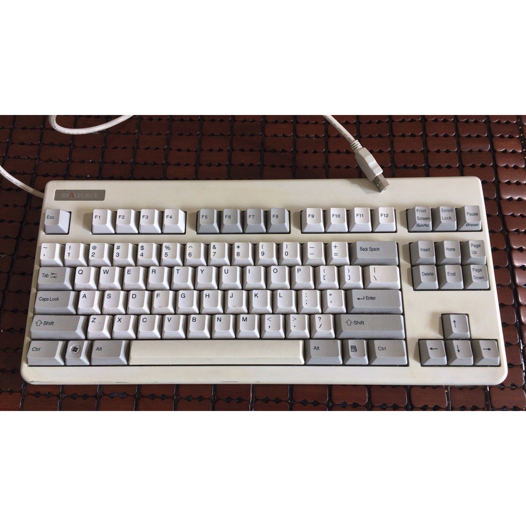 Topre REALFORCE 86U /靜電容量非接觸式/可變負載/ 86鍵(二手) | 蝦皮購物