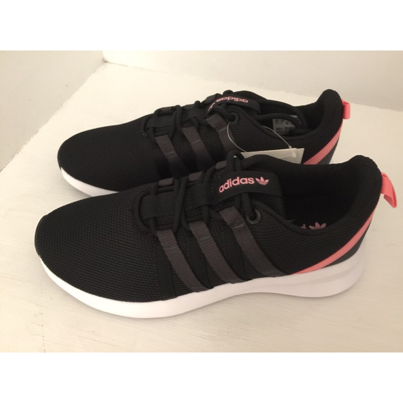 ADIDAS LOOP RACER W 女生黑粉休閒慢跑鞋 BB5077 | 蝦皮購物