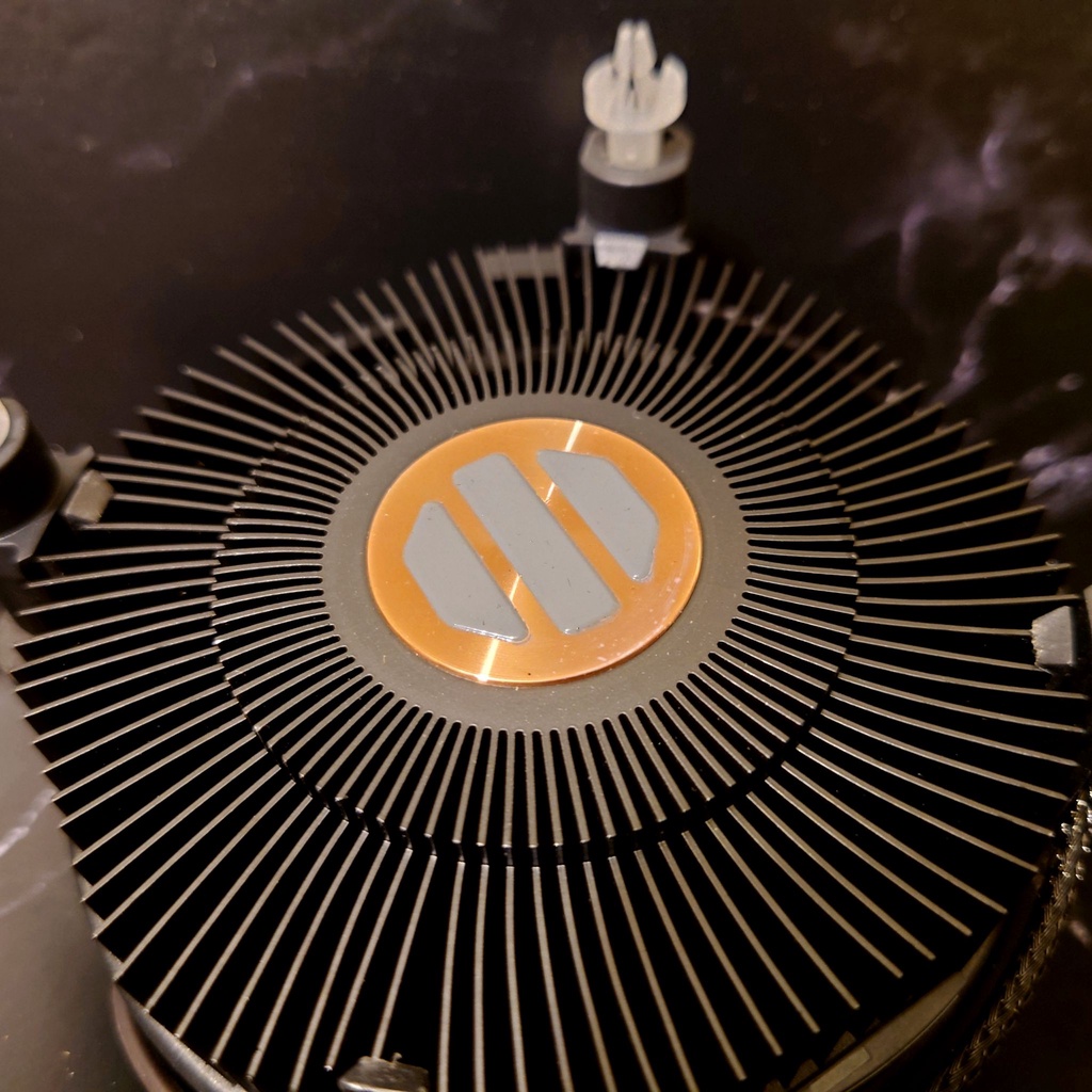 【Intel】原廠 銅底 黑化 風扇 CPU散熱器 115X 1200 Cooler Master Foxconn | 蝦皮購物