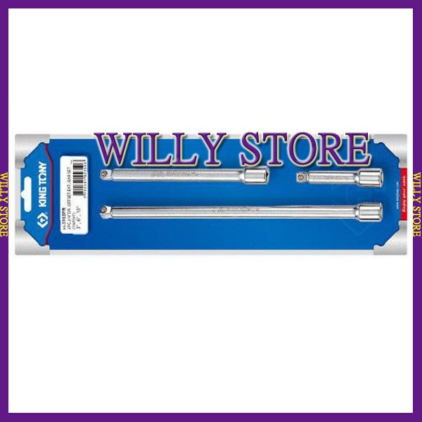 【WILLY STORE】 KING TONY 3103PR 3/8" 三分套筒扳手組 3分3件式球型萬向接桿組 | 蝦皮購物