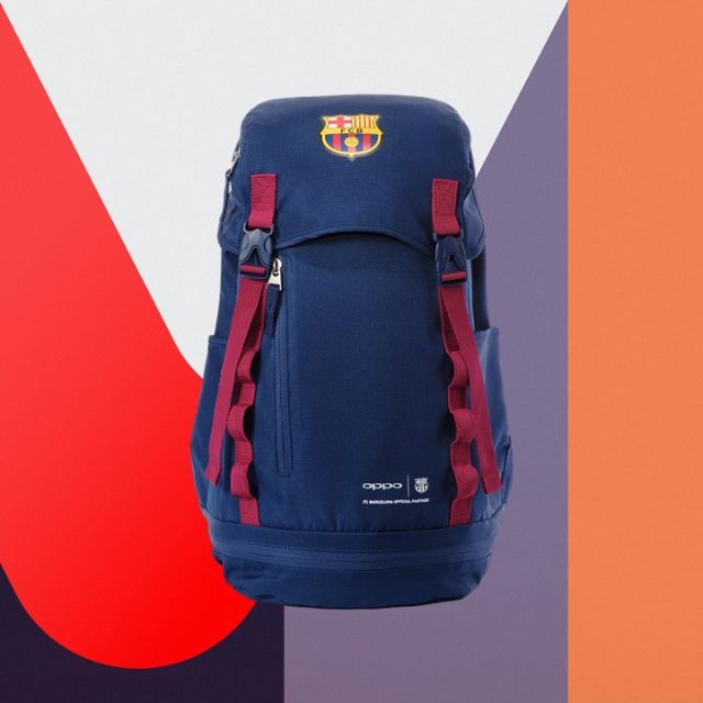 OPPO 原廠 巴塞隆納 紀念版 後背包 | 蝦皮購物