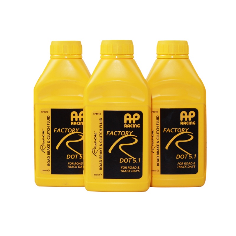 [台灣現貨] AP Racing Factory Rn DOT5.1 煞車油 碟煞油 DOT 5.1 剎車油 500ML | 蝦皮購物