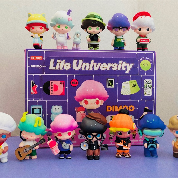 【正品】Dimoo Life university 準備發貨正品POPMART盲盒 ven Dimoo· | 蝦皮購物