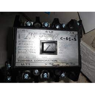 日本 TOSHIBA 東芝 C-65-S 電磁接觸器 線圈AC220V 20HP | 蝦皮購物