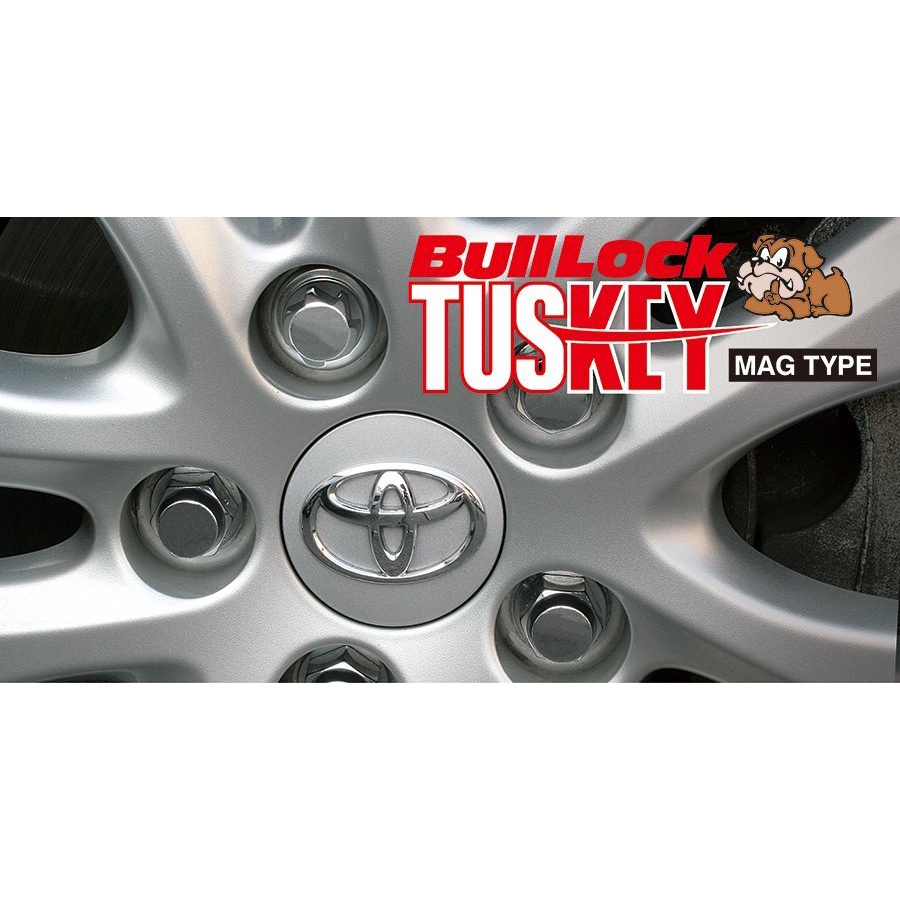 【翔浜車業】KYO-EI BULL LOCK TUSKEY T0621 TOYOTA原廠鋁圈專用鍛造防盜螺帽組(20顆) | 蝦皮購物