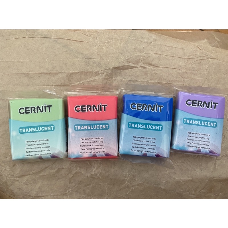 cernit translucent透明軟陶 | 蝦皮購物