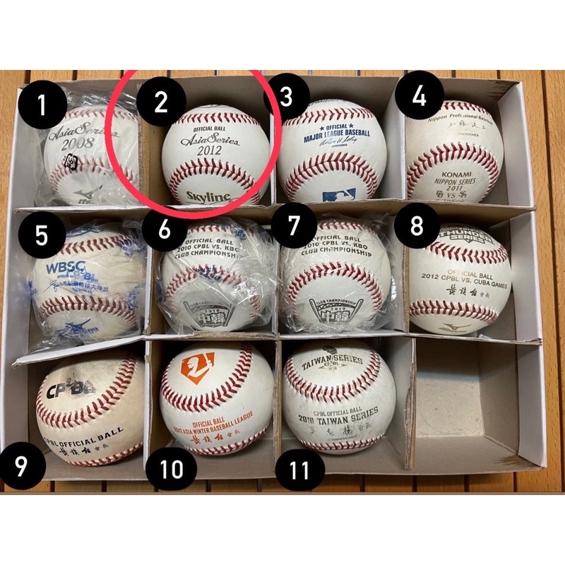 CPBL MLB NPB 各賽事比賽用球 | 蝦皮購物