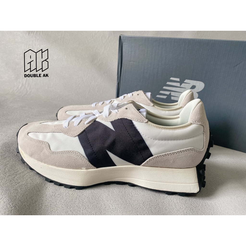 🔥隨時完售 Double AK NEW BALANCE 327 WS327SFD NB327 女鞋 海鹽 白絲綢 | 蝦皮購物